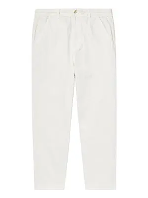 Folk Anniversary Slim-fit Trousers - Gray