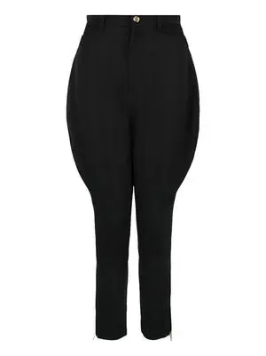 Gucci Satin Stirrup Pants - Black