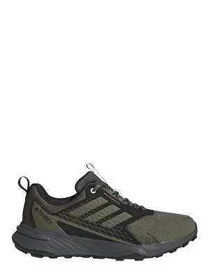 Adidas Tracefinder Trail Athletic Sneakers - Olive Strata/semi Impact Orange
