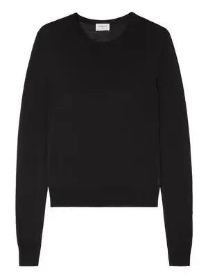 Saint Laurent Wool Sweater - Black