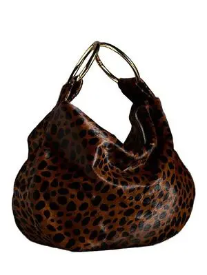M.ANDONÌA Omega Hardware Handbag Cheetah