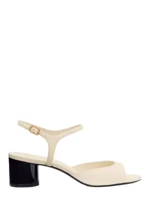 REFORMATION Sandy Heeled Sandal Yellow