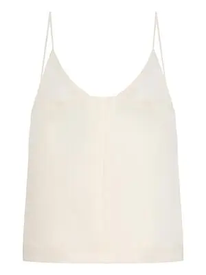 Brandon Maxwell The Bridges Wool-blend Cami Top - Ivory
