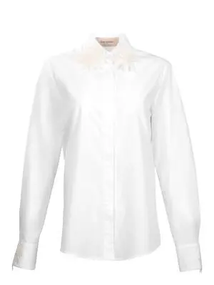 Silvia Tcherassi Naroa Cotton Top - White