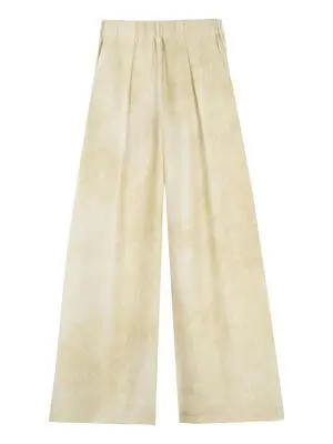 CORTANA Dream Silk Wide-leg Pants - Ivory