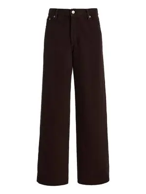 BY MALENE BIRGER Vinola Straight-leg Jeans - Brown