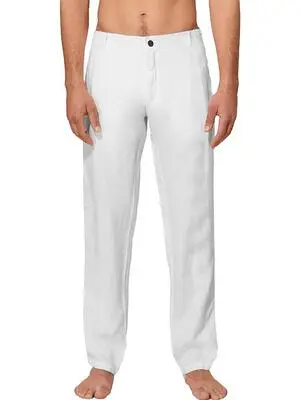 Vilebrequin Panache Linen Solid Pants - White