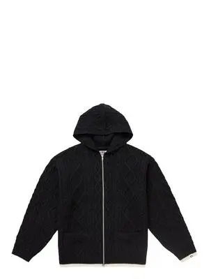 Supreme Goodenough Zip-up Hooded Sweater - Black
