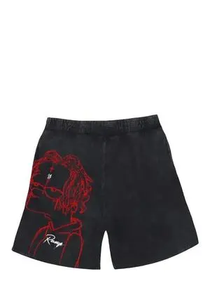 REVENGE Trippie Redd Bart Shorts - Black