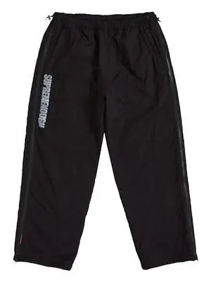 Supreme Goodenough Patchwork Full Zip Track Pant - Black