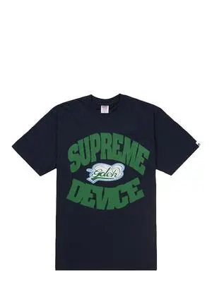 Supreme Goodenough Device Tee Shirt Navy Blue