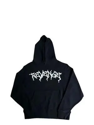 REVENGE Pixel Logo Hoodie - Black