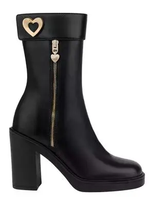 Moschino Heeled Boots - Black