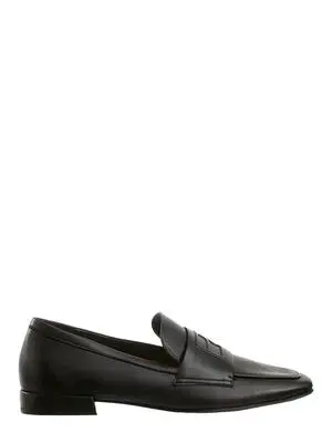 HOGL Sue Leather Loafers - Black