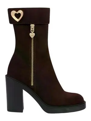 Moschino Heeled Boots - Brown