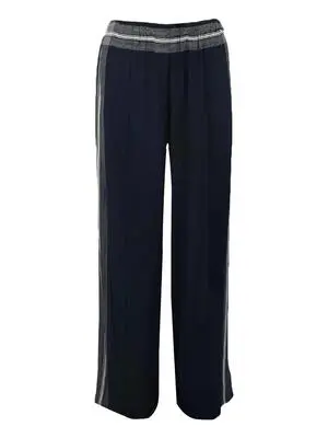 Vince Elasticated-waist Trousers - Blue