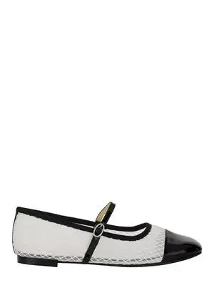 Repetto Patent-toecap Ballet Flats - White