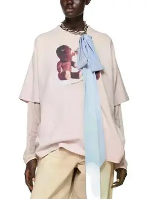 Acne Studios Printed T-shirt - Pink