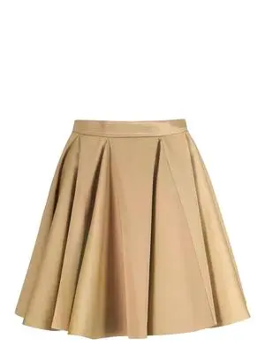 Marni Pleated Mini Skirt - Neutrals