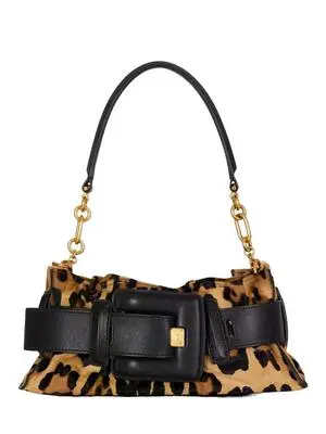 Balmain Mini Anthem Shoulder Bag - Brown