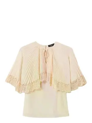 TWINSET Pleated Top - Pink