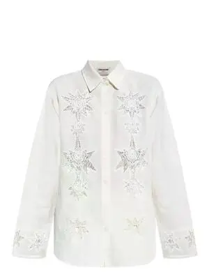Zadig&Voltaire Embroidered Button-down Shirt - White