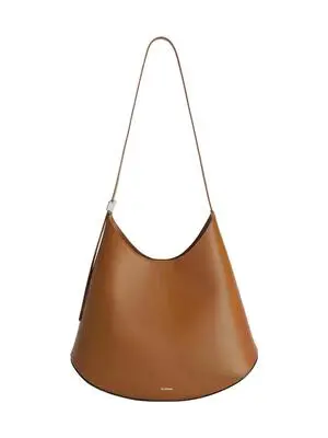JIL SANDER Eldorado Shoulder Bag - Brown