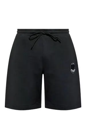 Moncler Embroidered-logo Track Shorts - Black