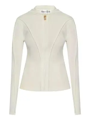 VICTORIA BECKHAM Zip-Up Hooded Jacket