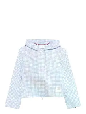 Thom Browne Gingham Tweed Jacket - Blue