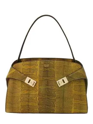 FERRAGAMO Hug Shoulder Bag - Yellow