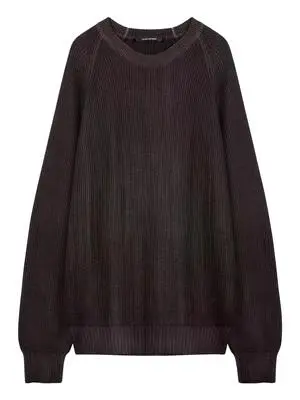 Tagliatore Wool Jumper - Brown