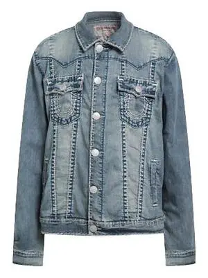 True Religion Denim Trucker Jacket - Blue