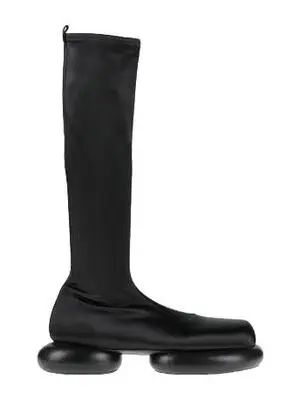 JIL SANDER Boots With Geometric Heel - Black