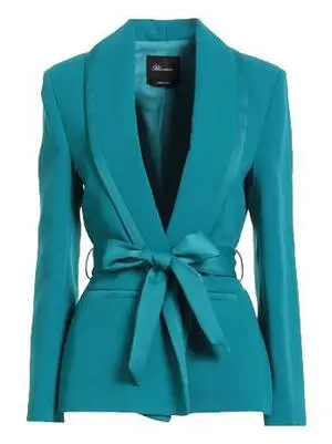 Blumarine Polyester Crepe Blazer - Green