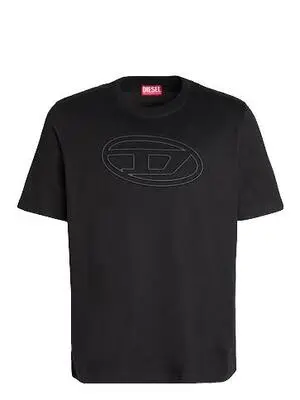DIESEL T-shirt Size Cotton - Black
