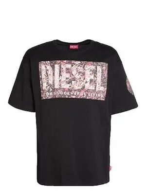 DIESEL® T-shirt Size Cotton - Black
