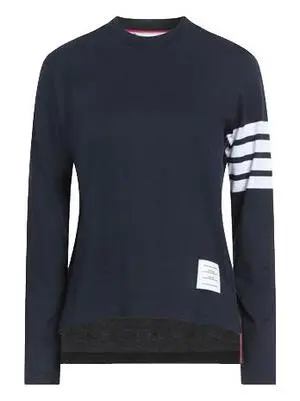 Thom Browne Printed Cotton T-shirt - Navy