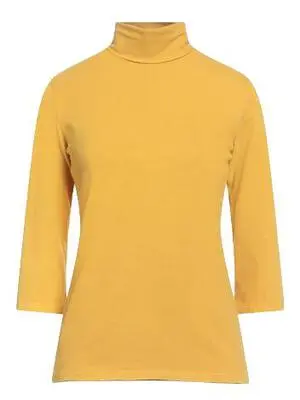 CIRCOLO 1901 Turtleneck T-shirt - Yellow