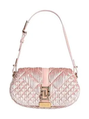 Versace Flap Bag With Appliqués Pink