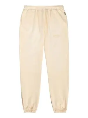 REPRESENT Owners Club Logo-print Cotton Sweatpants Cream