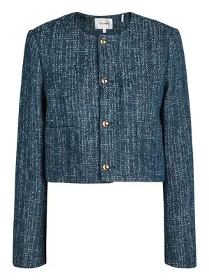 FRAME The Tweed Jacket - Indigo