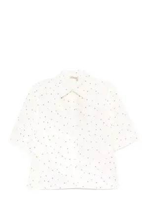 STELLA NOVA Heart-Print Shirt