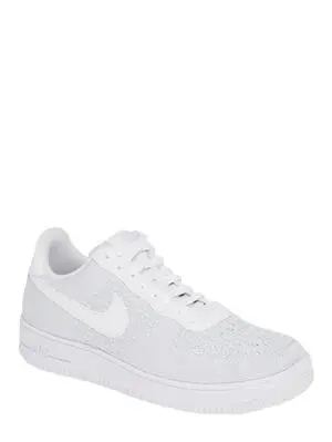 Nike Air Force 1 Flyknit 2.0 Sneakers 100 White/prpltm