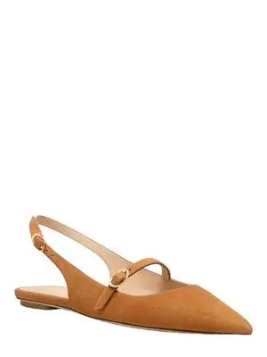 STUART WEITZMAN Emilia Mary Jane Slingback Flats Hazel
