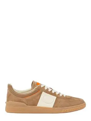 Valentino Garavani Upvillage Suede Sneakers - Brown