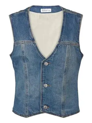 Victoria Beckham Denim Vest - Blue