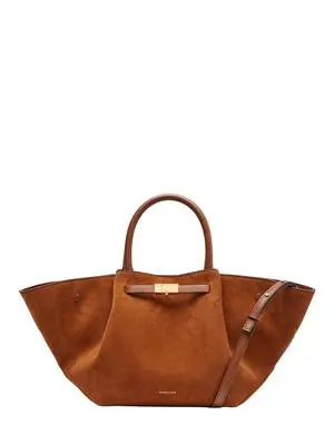 DEMELLIER New York Midi Tote Bag - Brown