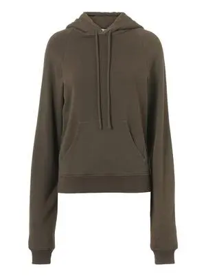 THE ROW Timia Cotton And Cashmere Hoodie - Brown