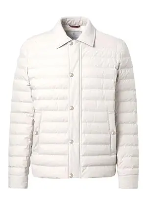 Brunello Cucinelli Down Jacket - White